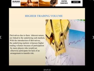 role of derivatives by sharon.pptx