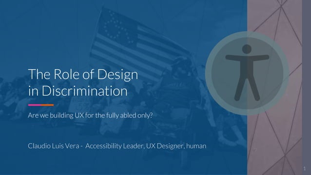 The role of design in discrimination | PPT