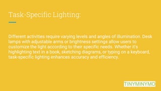 Role of desk lamps on a study table.pptx