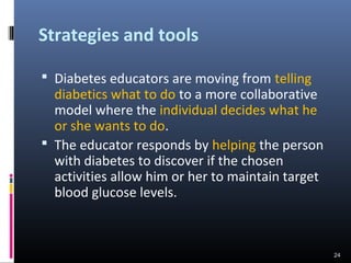 Role of diabetes education | PPT
