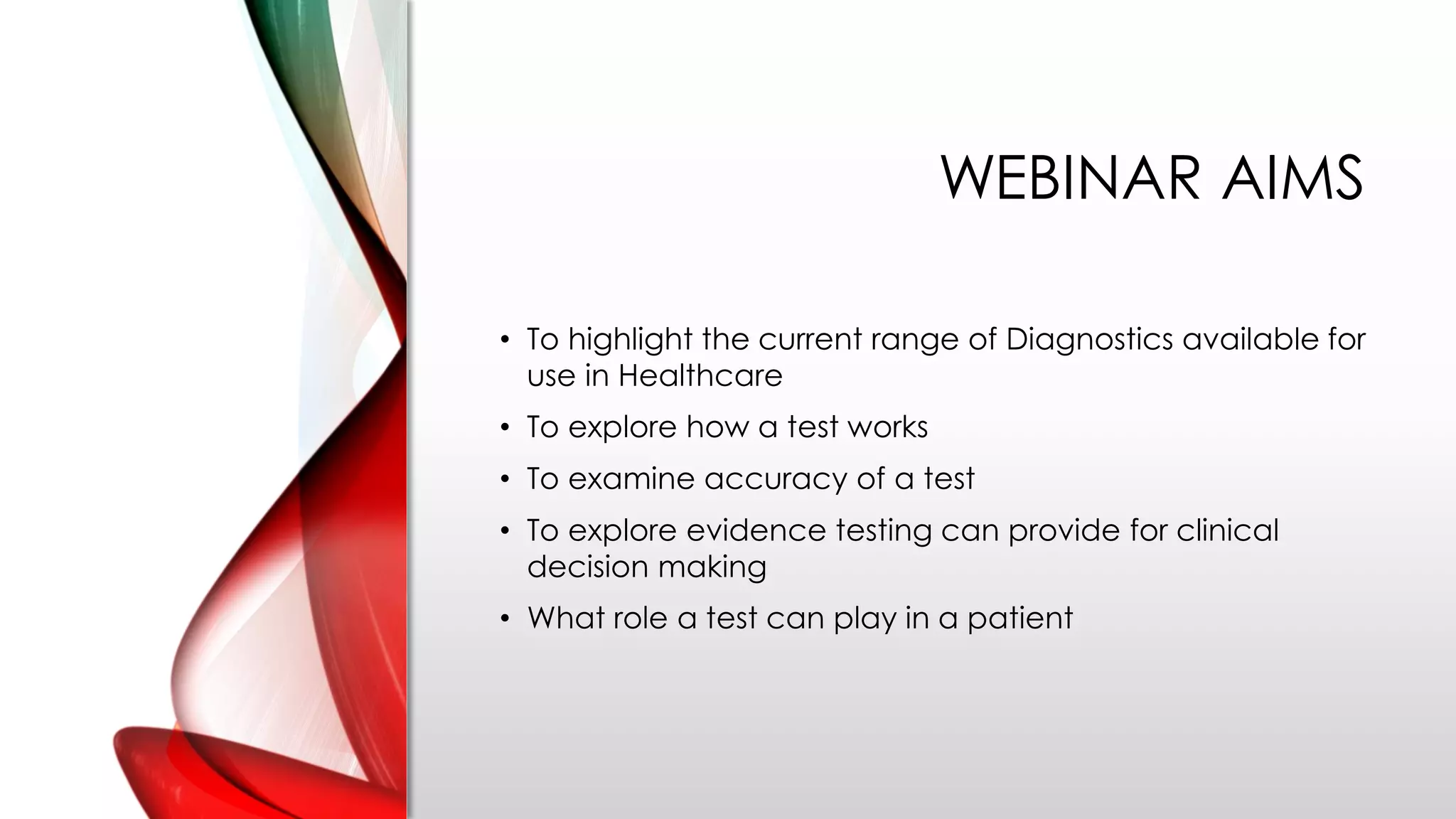 Role of diagnostics for disease & infection prevention webinar | PDF