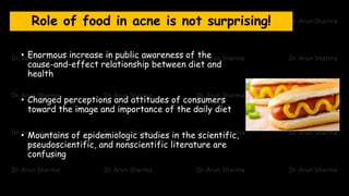 Role of diet and environment in acne | PDF