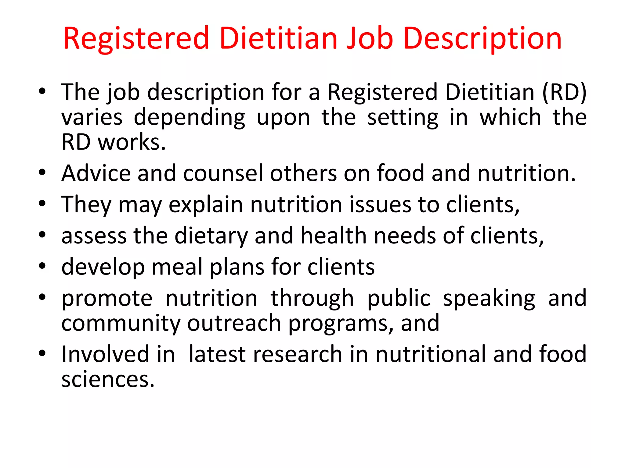 Role of dietician in hospital and community.pptx