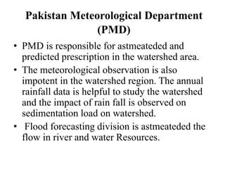 Role of different departments in watershed management | PPTX