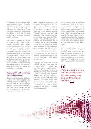 Role of digital in media mix understanding digital marketing and ...