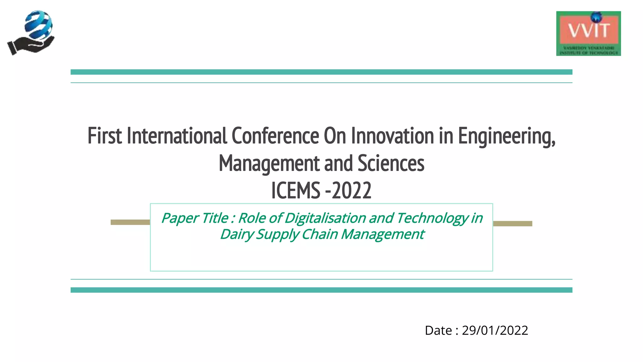 Role of Digitalisation and Technology in Dairy Supply Chain Managementl.pptx