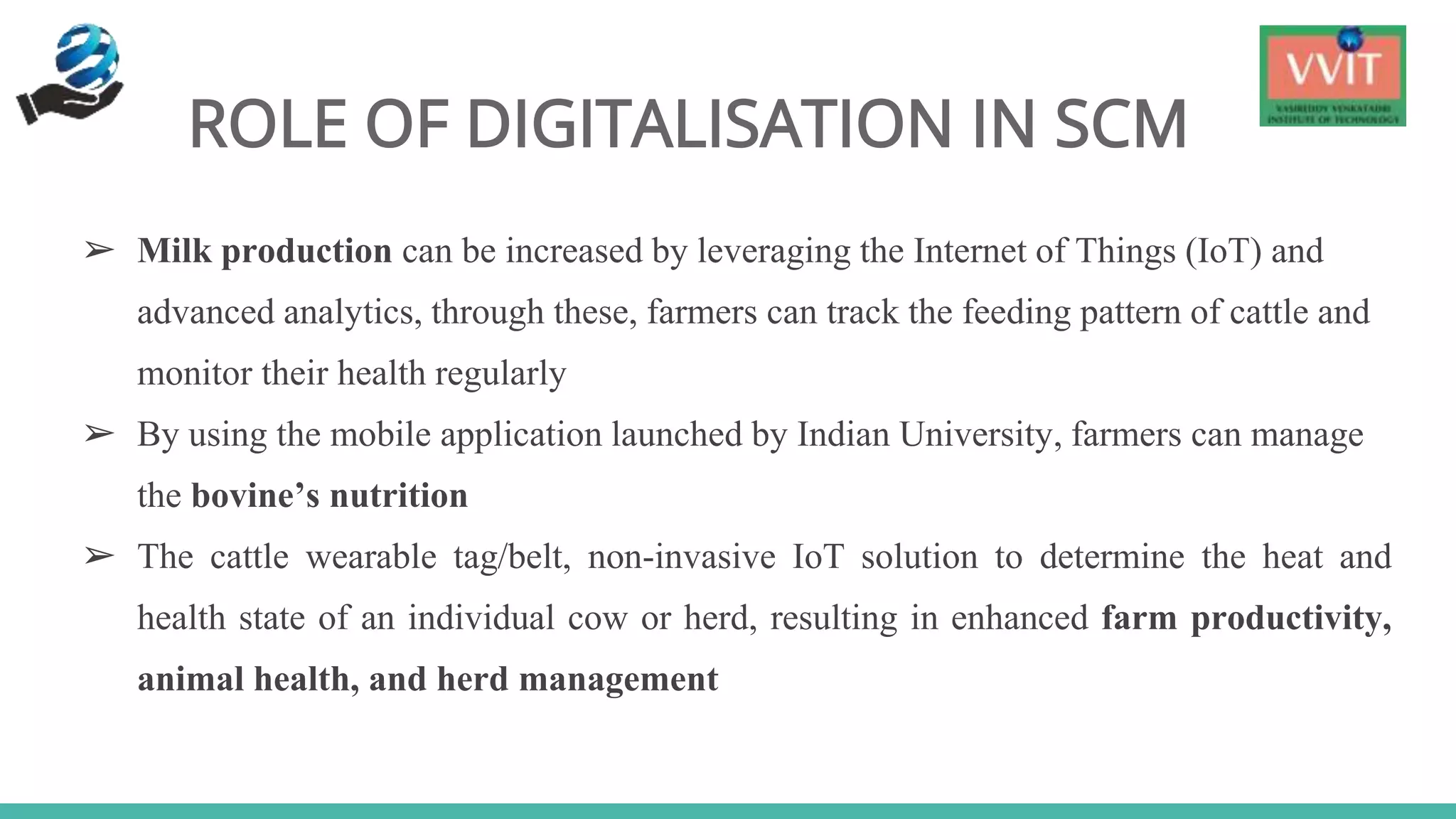 Role of Digitalisation and Technology in Dairy Supply Chain Managementl.pptx