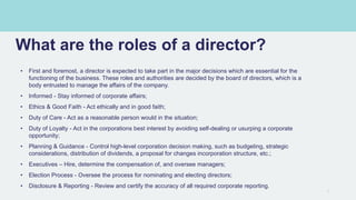 Role of Directors in Corporate Governance.pptx
