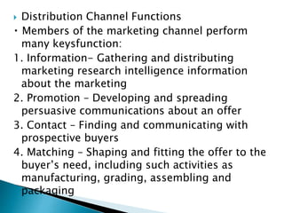 Role of distribution channels in marketing tourism products and ...