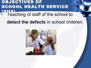 Role of doctor in schoo l health services | PPT