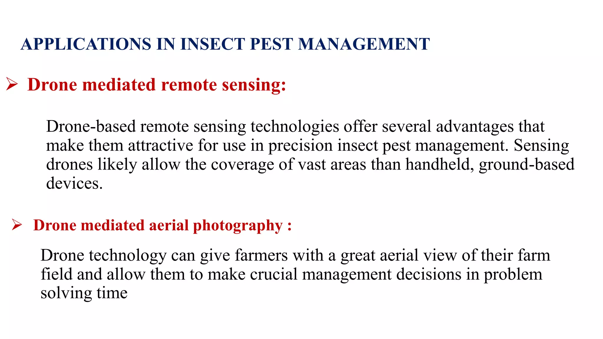 Role of drone in crops protection.pptx