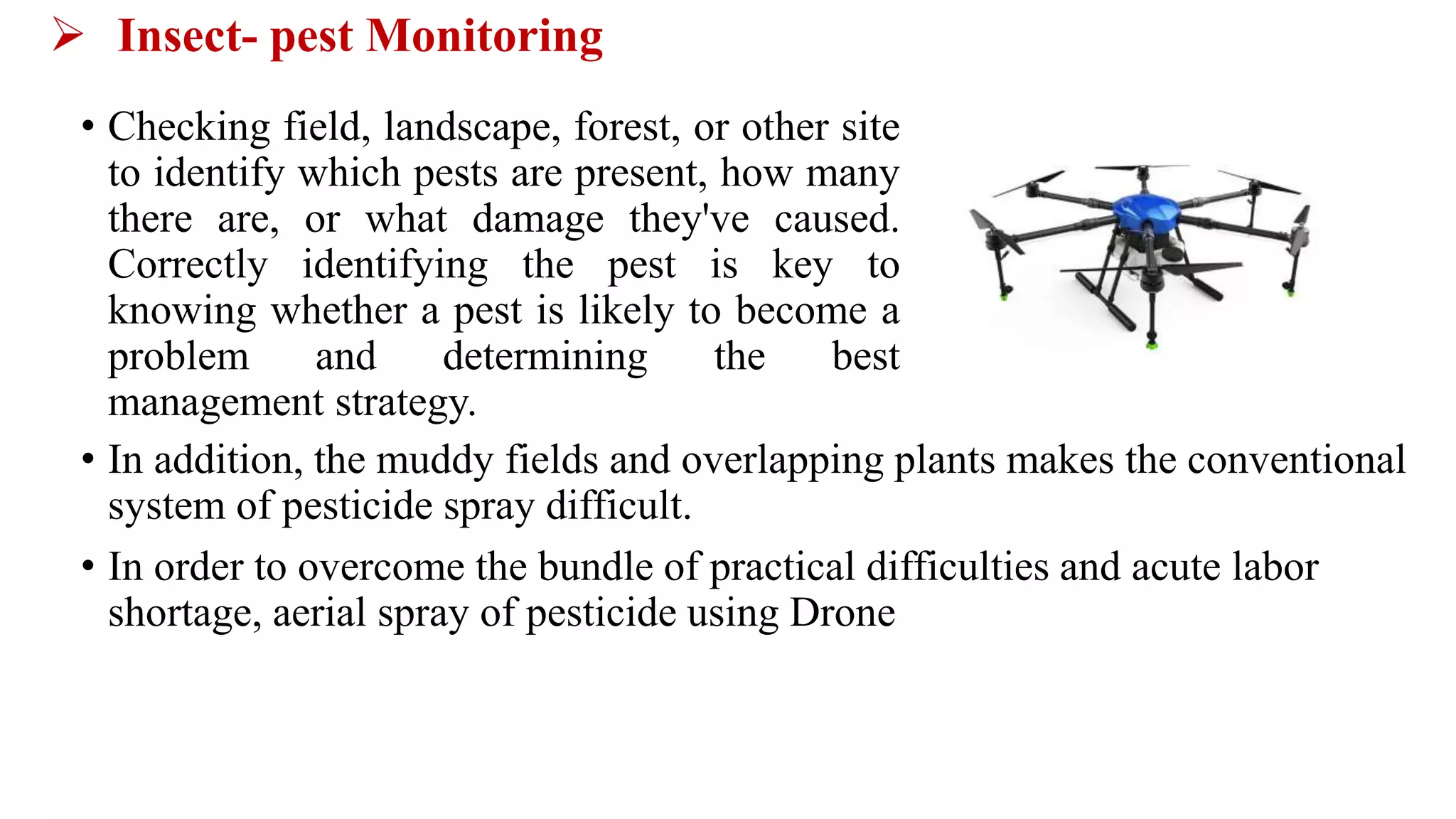 Role of drone in crops protection.pptx