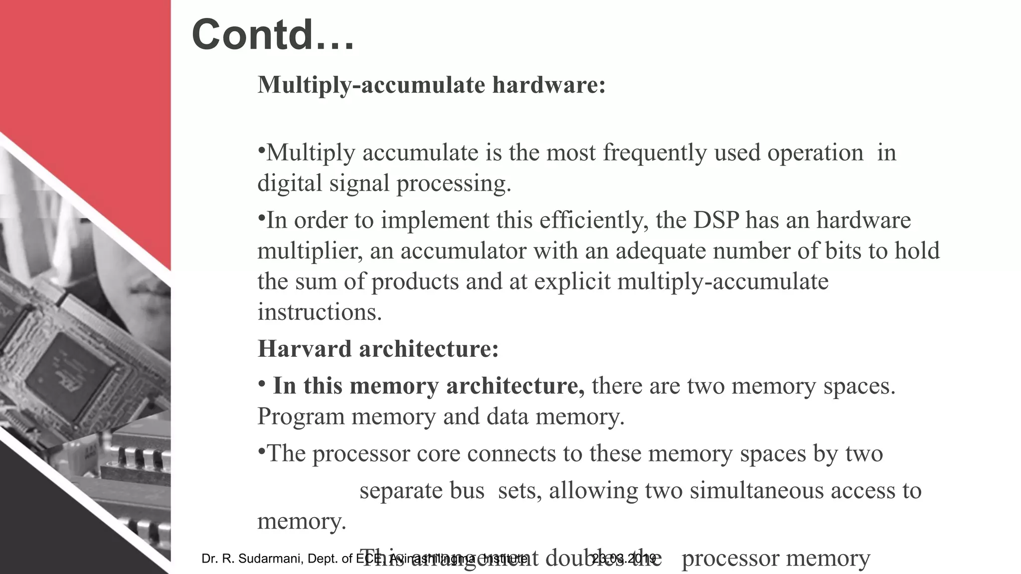 Role of DSP in Biometric Applications | PPT