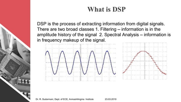 Role of DSP in Biometric Applications | PPT | Digital Audio | Computer ...