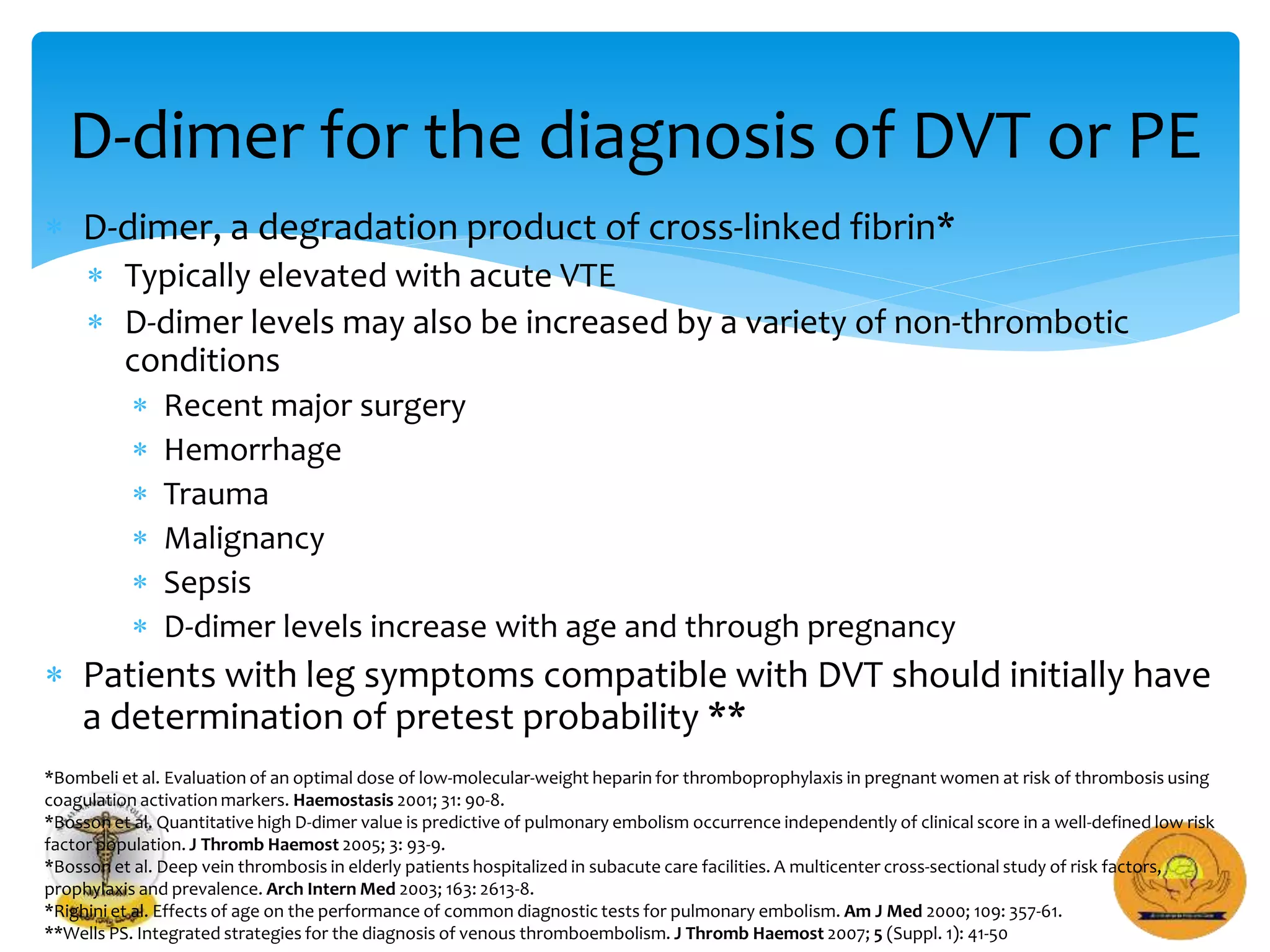 Role of DVT surveillance in TBI/SCI | PPTX