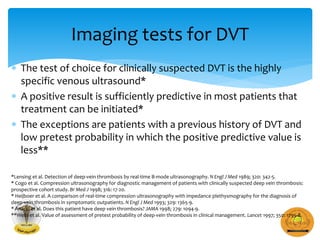 Role of DVT surveillance in TBI/SCI | PPT