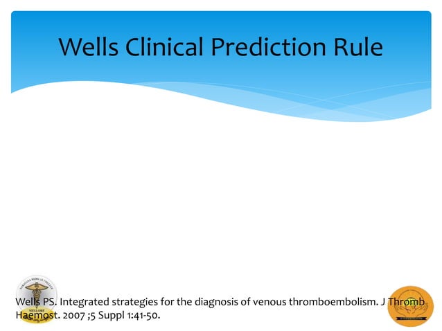 Role of DVT surveillance in TBI/SCI | PPT