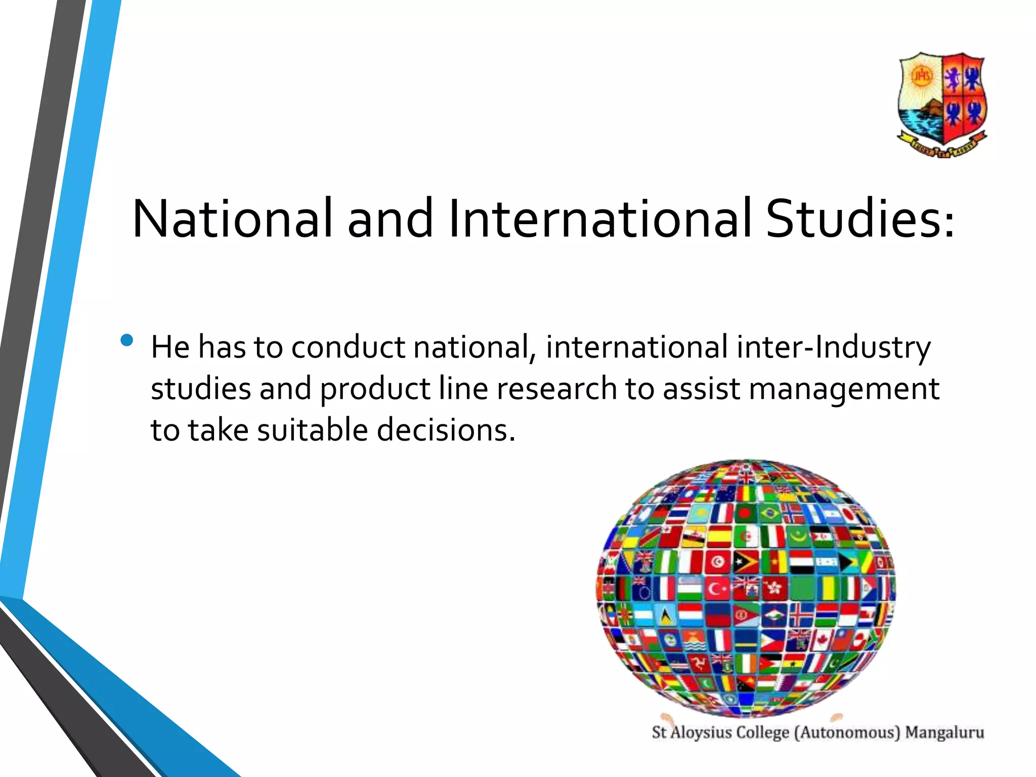 Role of Business Economists, objectives | PPTX