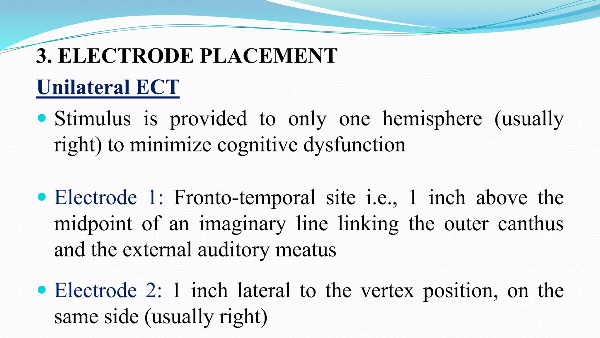 Role of ECT in psychiatry | PPTX