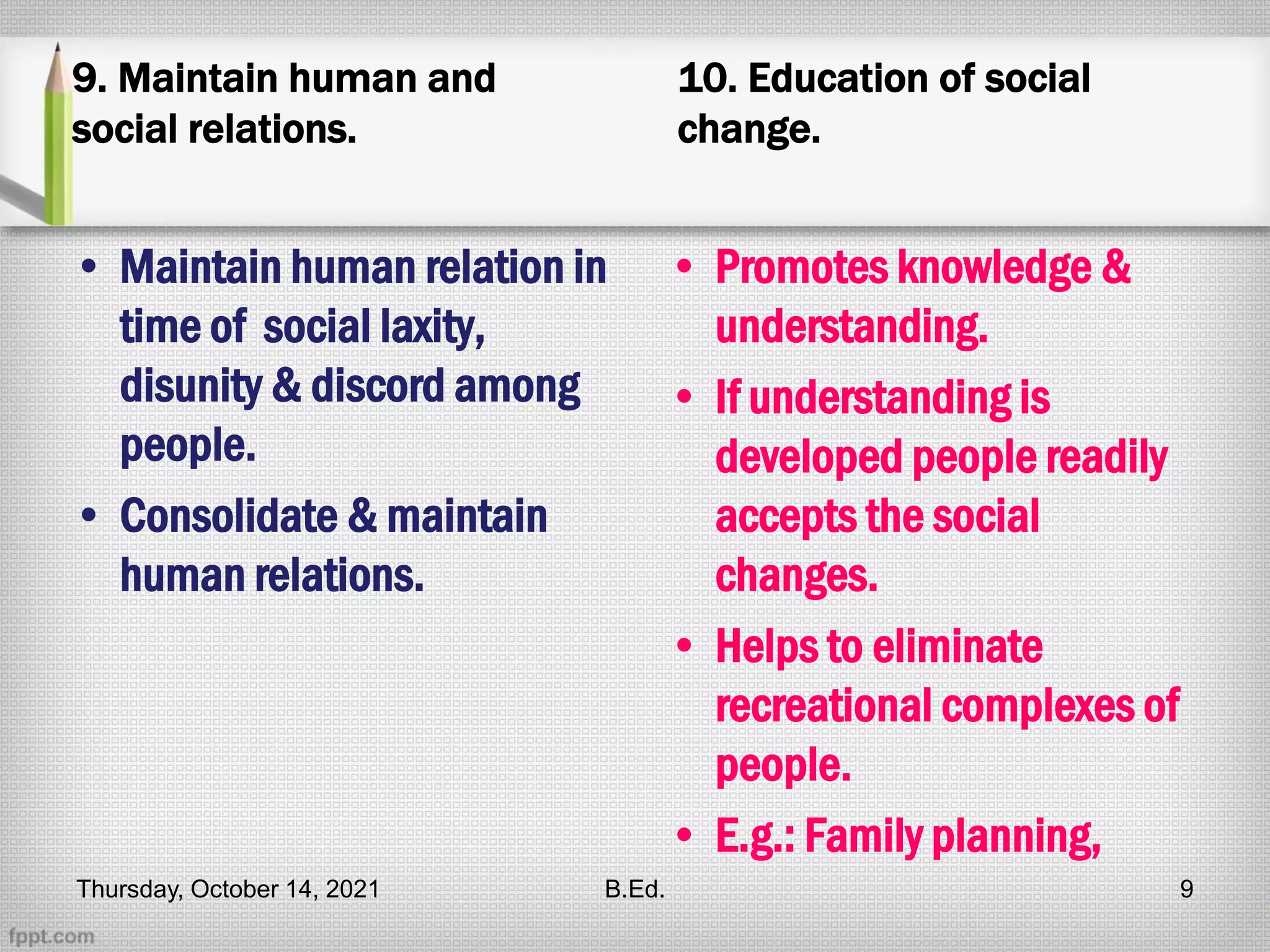 Role of education | PDF