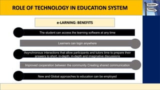 Role of Technology in Education | PPTX