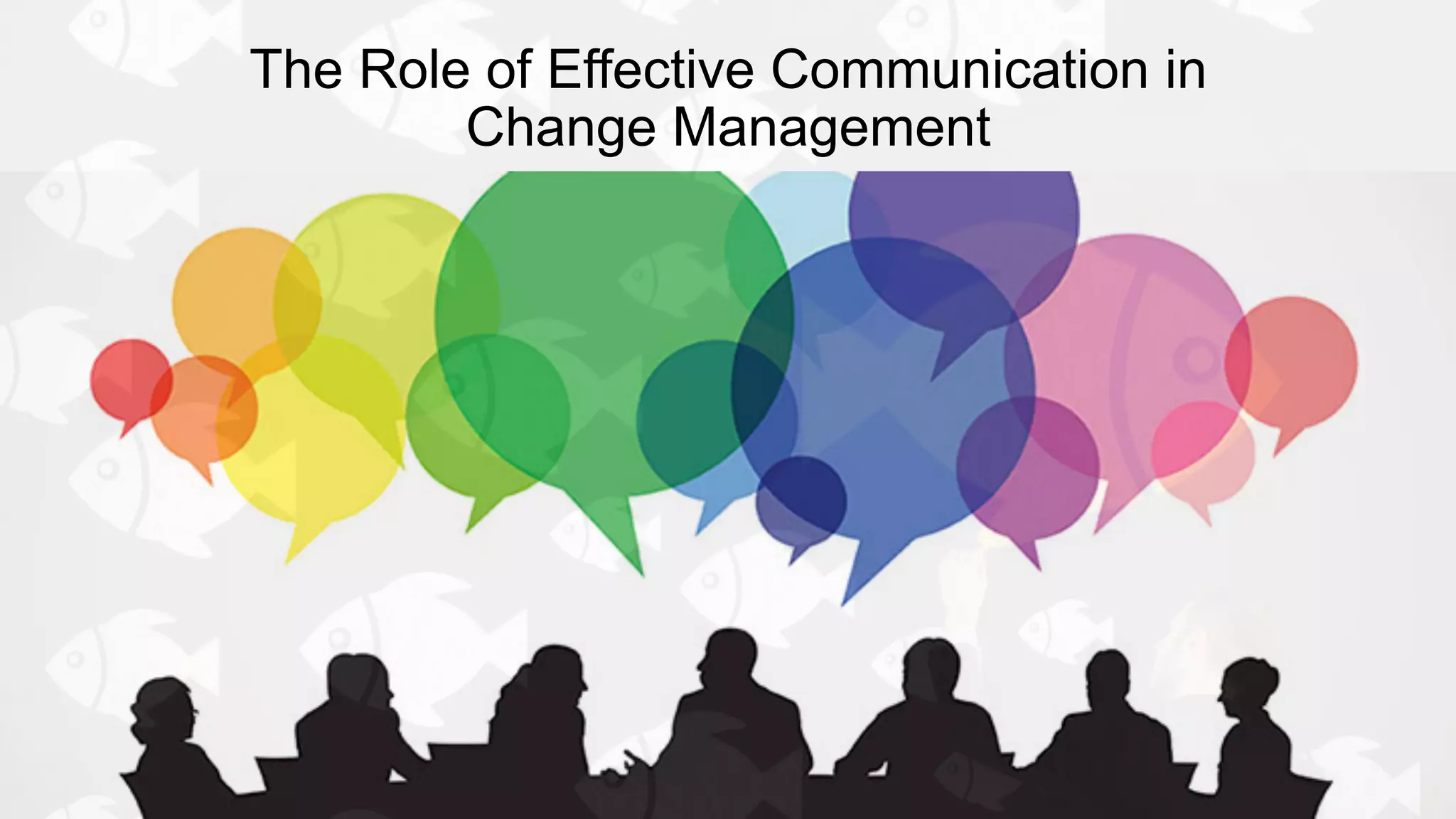 Role of Effective Communication in Change Management - by # ...