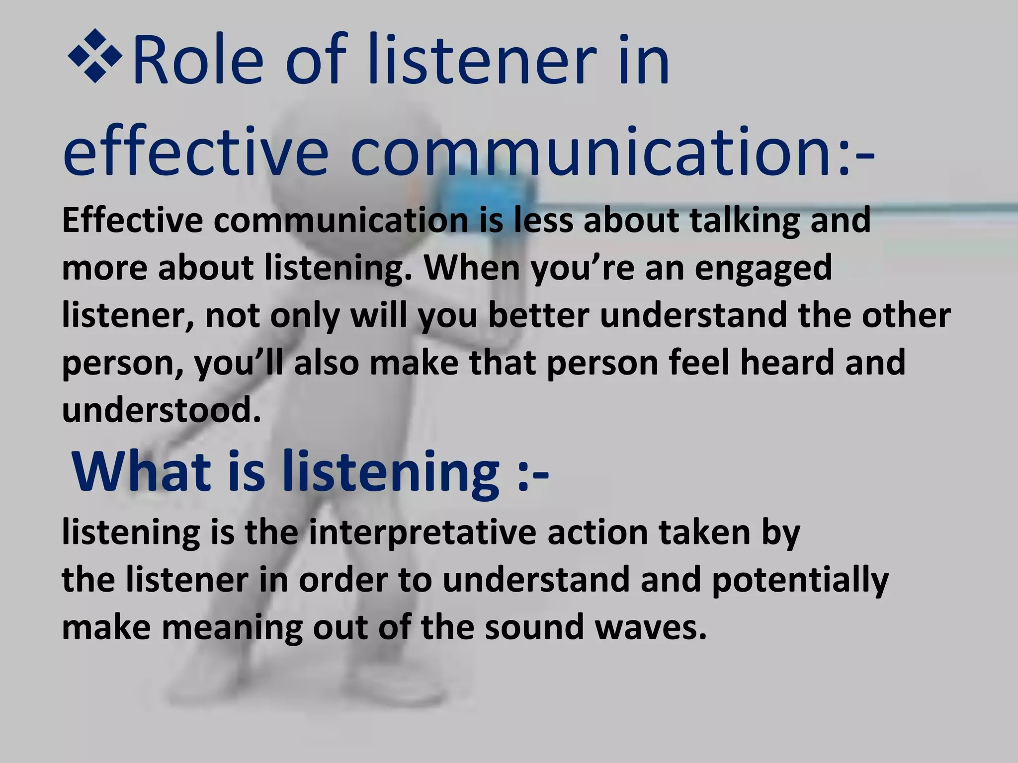 Role of effective communication | PPTX