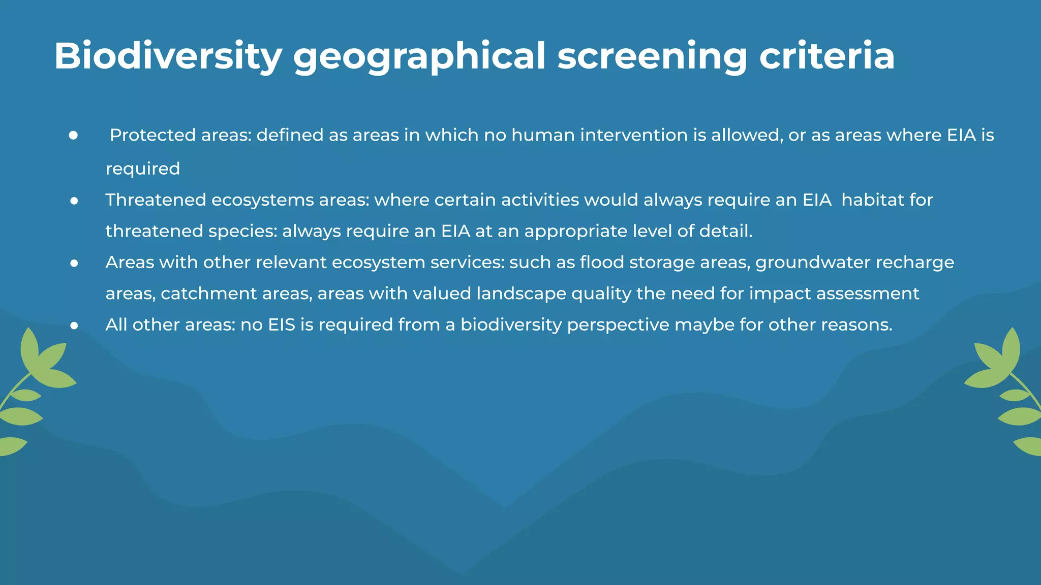ROLE OF EIA IN BIODIVERSITY.pdf
