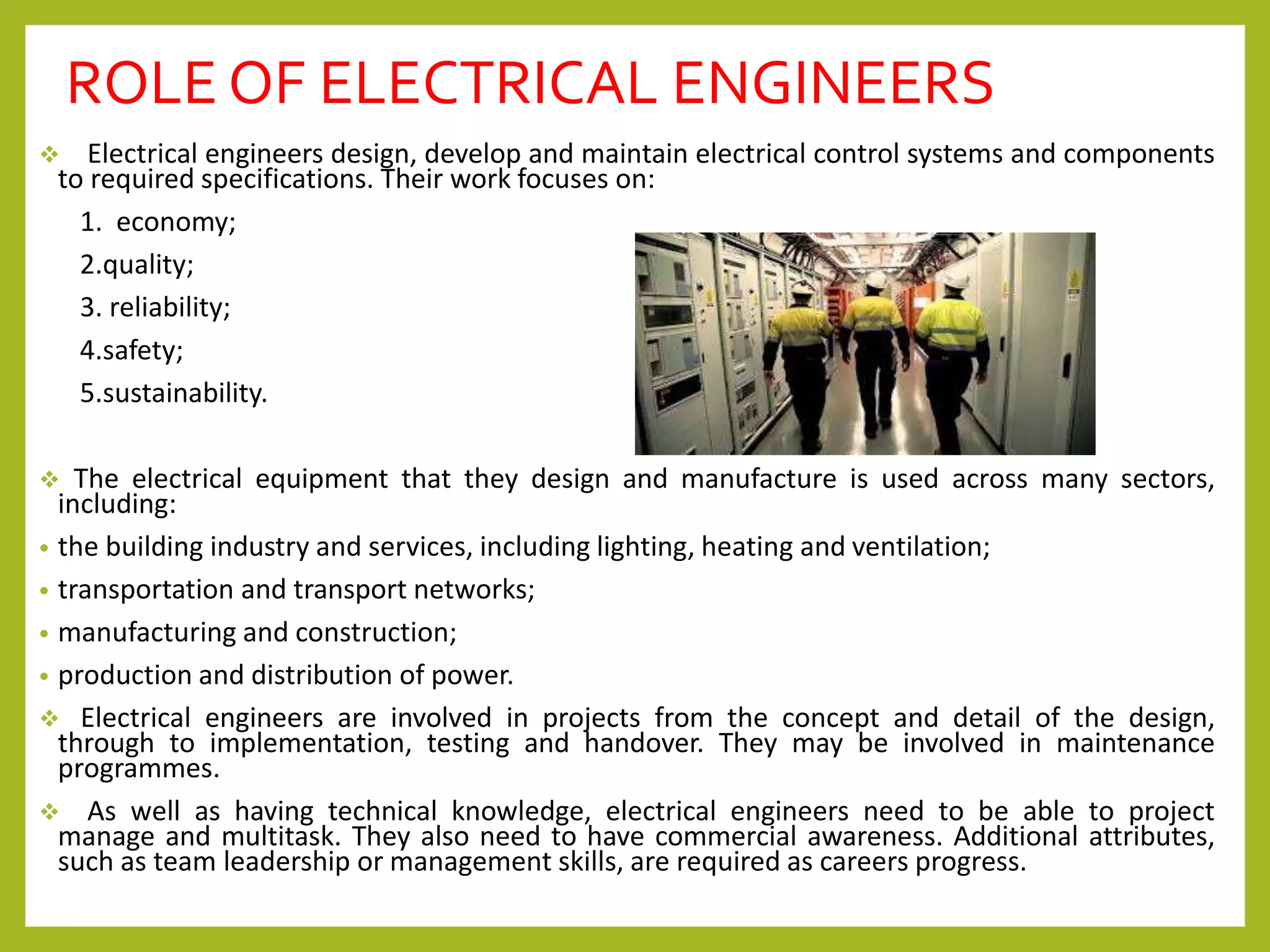 CAREER OF ELECTRICAL ENGINEER,JOBS FOR ELECTRICAL ENGINEER,ELECTRICAL ...