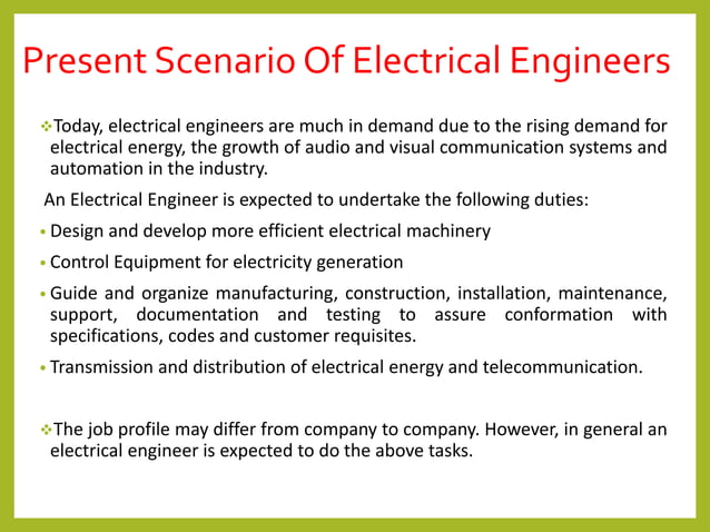 CAREER OF ELECTRICAL ENGINEER,JOBS FOR ELECTRICAL ENGINEER,ELECTRICAL ...