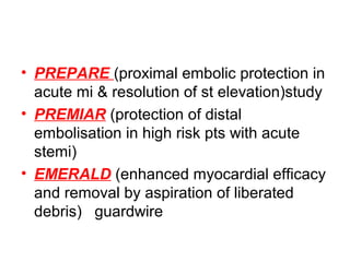 Role of embolic protection device in coronary and carotid intervention ...