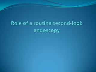 Role of emergency endoscopy in saving lives dr ravi gupta | PPTX