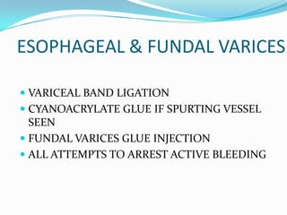 Role of emergency endoscopy in saving lives dr ravi gupta | PPTX