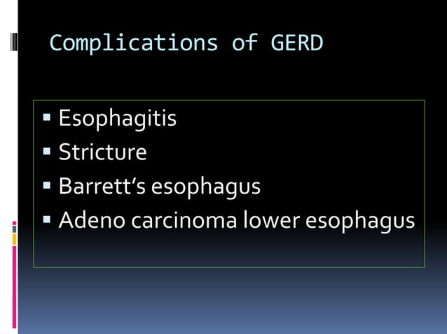 Role of endoscopy in achalasia and gerd | PPTX
