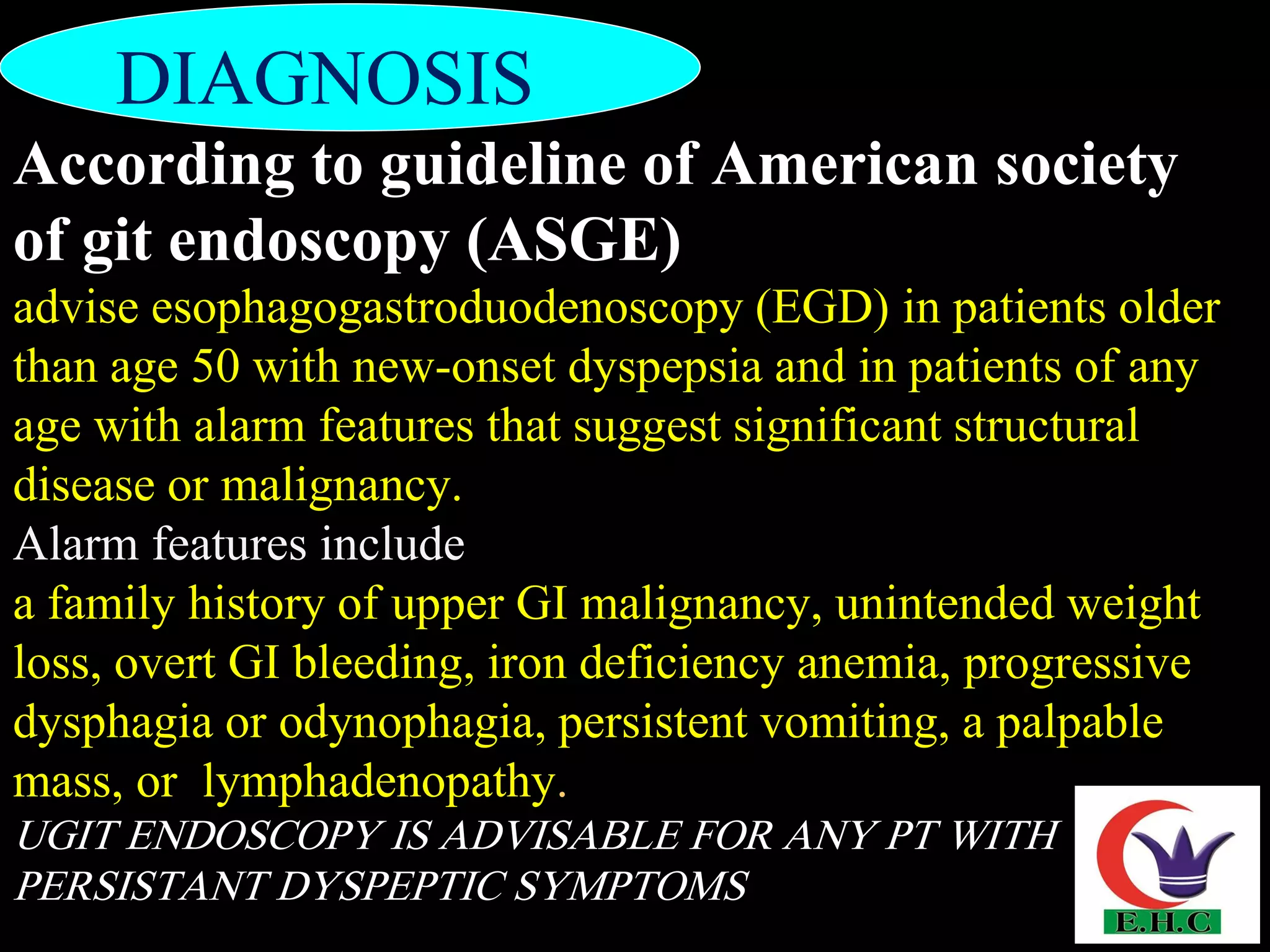 Role of endoscopy in management of h pylori disorders | PPT | Free Download