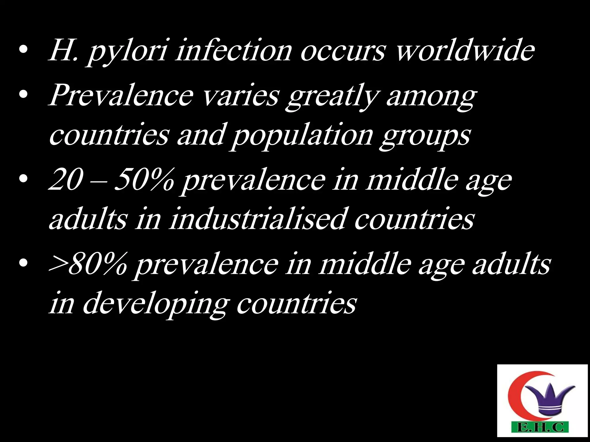 Role of endoscopy in management of h pylori disorders | PPT