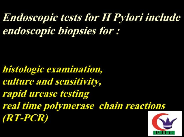 Role of endoscopy in management of h pylori disorders | PPT | Free Download