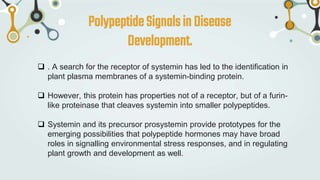 Role of enzyme in plant disease | PPTX