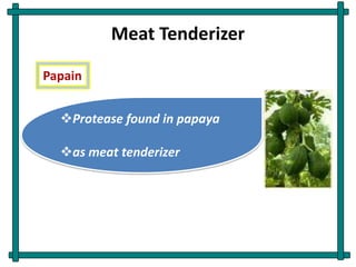 Role of enzymes in dairy industries | PPTX