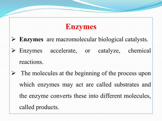 Role of enzymes in drug discovery | PPTX | Endocrine and Metabolic ...