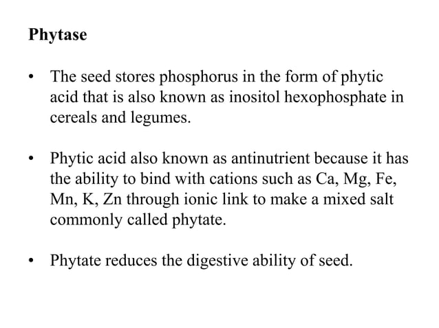 Role of enzymes in seed germination | PPT