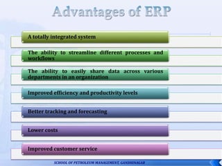 Role Of ERP In Supply Chain | PPSX