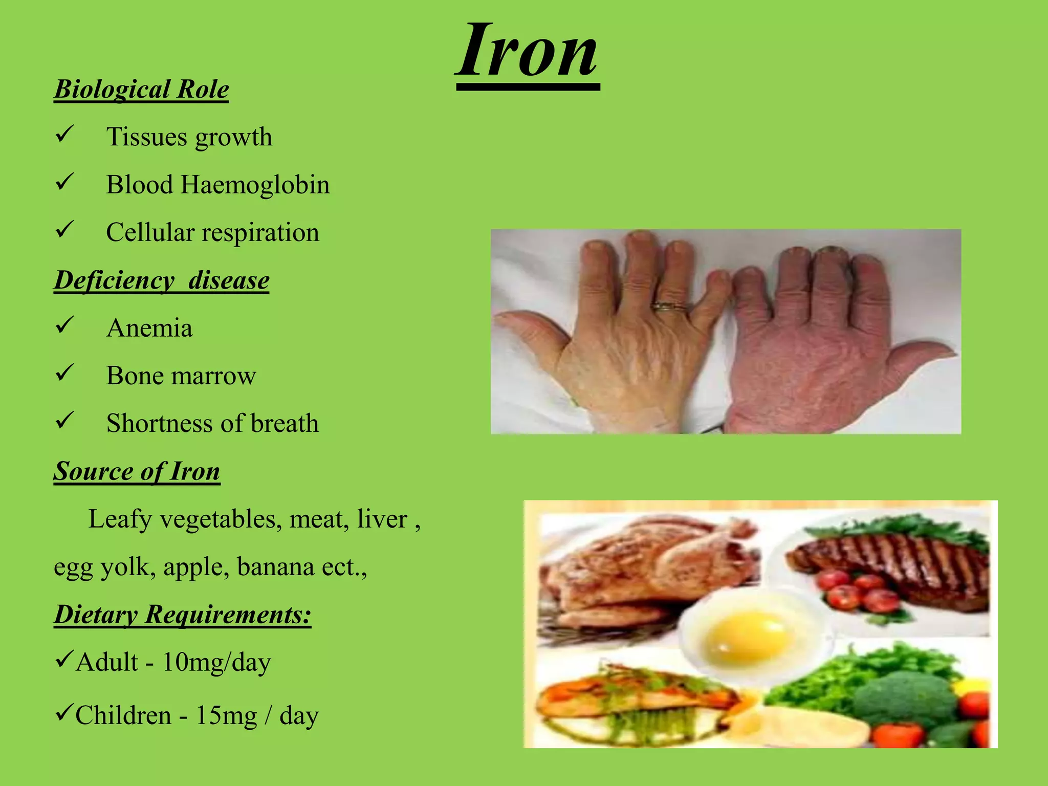 Role of Essential Metals in our Biological Process | PPTX