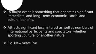 Role of events in rural development | PPTX