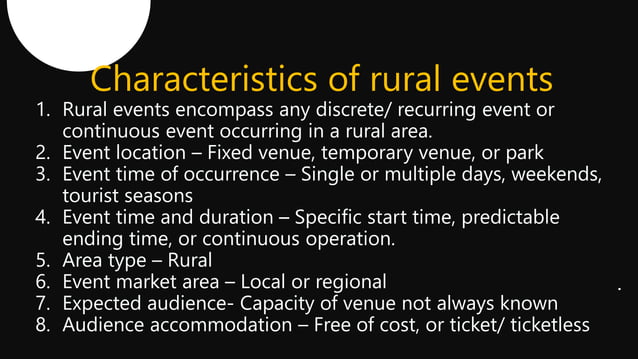 Role of events in rural development | PPTX | Hinduism | Religion ...