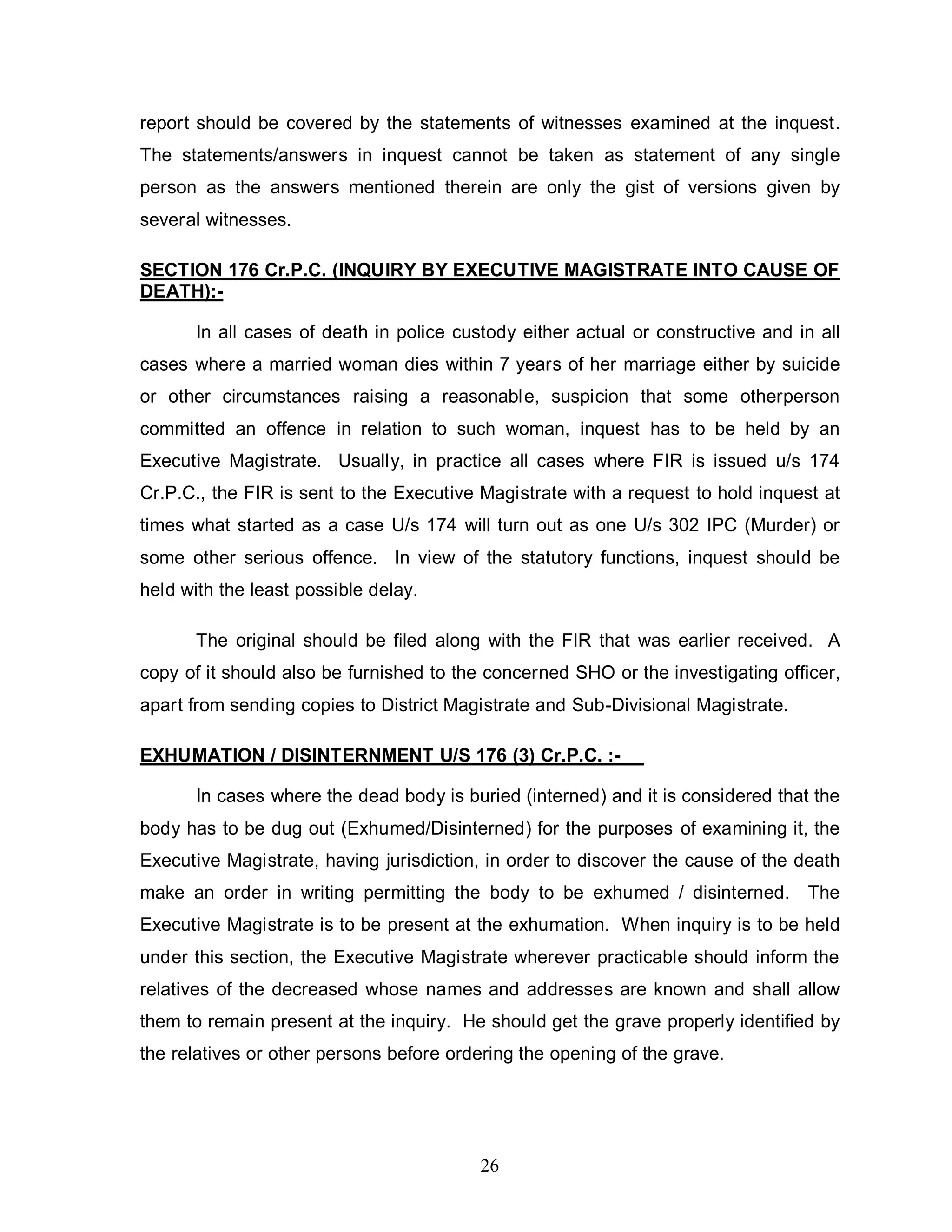 Role of Tahsildar as an Executive Magistrate.Duties and ...