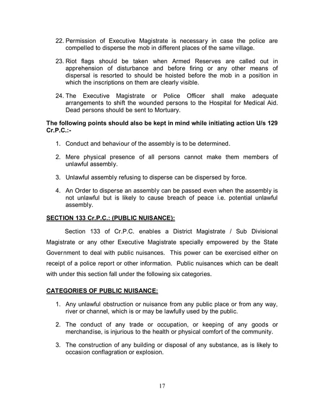 Role of Tahsildar as an Executive Magistrate.Duties and ...