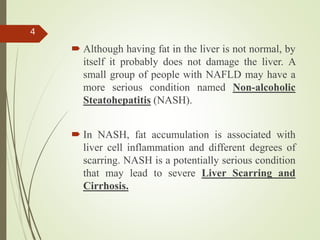 Role of exercise in non alcoholic fatty liver disease | PPTX