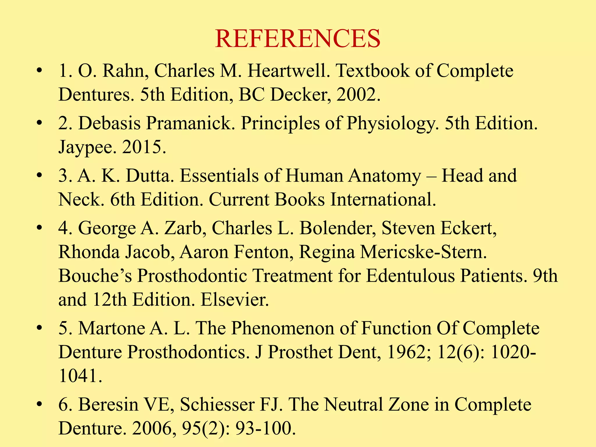 Role of facial muscles in complete denture prosthesis | PPTX