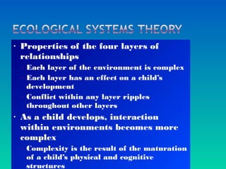 Role of family mine ecological model | PPT